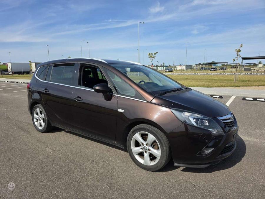 Фиолетовый Опель Zafira Tourer 2012 в Мариямполе, объемом двигателя 1.40 л и пробегом 189 тыс. км за 3400 €, фото 18 на AUTOMOTO.COM.LV