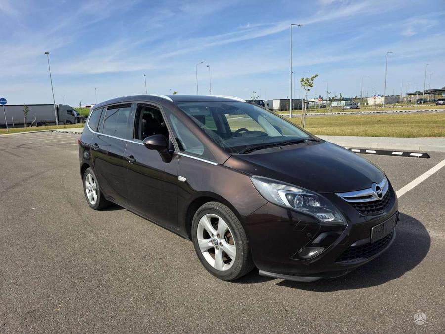 Фиолетовый Опель Zafira Tourer 2012 в Мариямполе, объемом двигателя 1.40 л и пробегом 189 тыс. км за 3400 €, фото 19 на AUTOMOTO.COM.LV