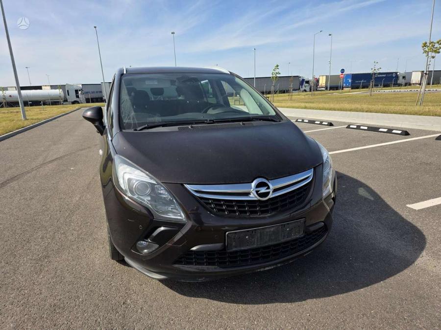 Фиолетовый Опель Zafira Tourer 2012 в Мариямполе, объемом двигателя 1.40 л и пробегом 189 тыс. км за 3400 €, фото 21 на AUTOMOTO.COM.LV