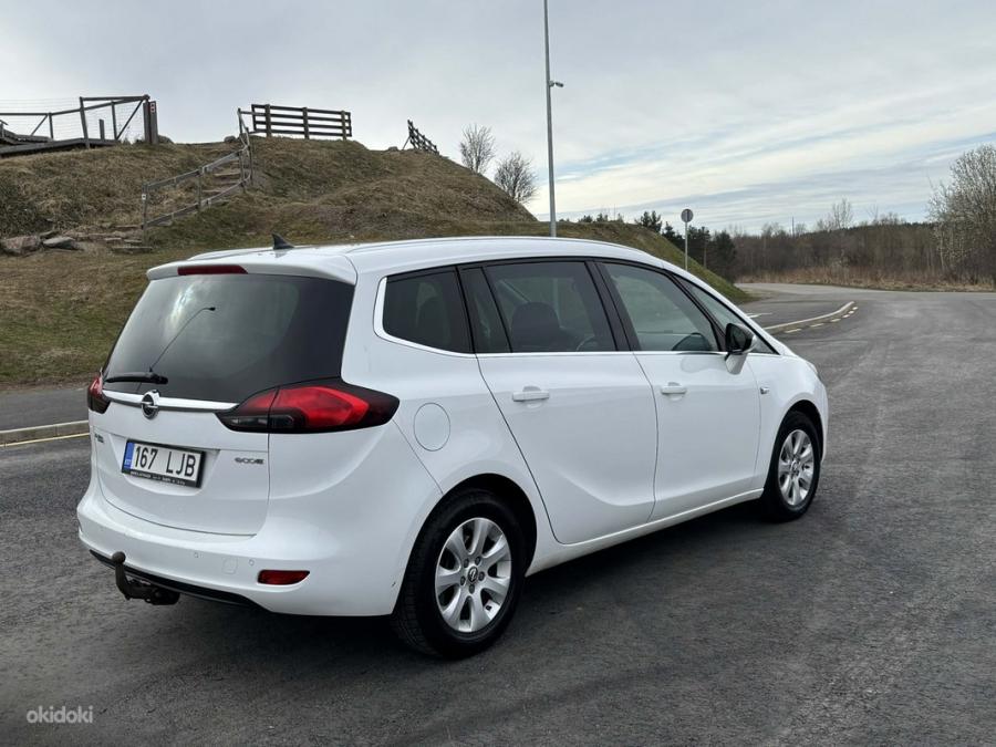 Белый Опель Zafira Tourer 2015 в Нарва, объемом двигателя 1.60 л и пробегом 260 тыс. км за 5499 €, фото 5 на AUTOMOTO.COM.LV