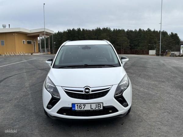 Белый Опель Zafira Tourer 2015 в Нарва, объемом двигателя 1.60 л и пробегом 260 тыс. км за 5499 €, фото 7 на AUTOMOTO.COM.LV