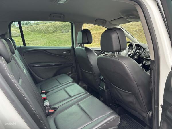 Белый Опель Zafira Tourer 2015 в Нарва, объемом двигателя 1.60 л и пробегом 260 тыс. км за 5499 €, фото 10 на AUTOMOTO.COM.LV