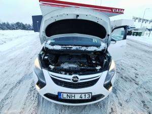 Balts Opel Zafira Tourer 2012 Viļņa, ar dzinēja tilpumu 1.96 L un nobraukumu 330 tūkst. km par 4200 €, foto 10 vietnē AUTOMOTO.COM.LV