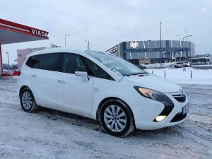 Balts Opel Zafira Tourer 2012 Viļņa, ar dzinēja tilpumu 1.96 L un nobraukumu 330 tūkst. km par 4200 €, foto 28 vietnē AUTOMOTO.COM.LV