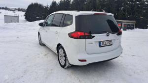 Белый Опель Zafira Tourer 2013 в Плунге, объемом двигателя 1.96 л и пробегом 251 тыс. км за 5700 €, фото 5 на AUTOMOTO.COM.LV