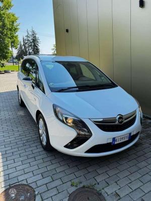 Balts Opel Zafira Tourer 2013 Kauņa, ar dzinēja tilpumu 1.60 L un nobraukumu 366 tūkst. km par 4500 €, foto 4 vietnē AUTOMOTO.COM.LV