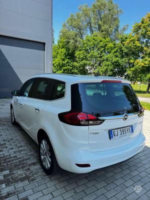 Balts Opel Zafira Tourer 2013 Kauņa, ar dzinēja tilpumu 1.60 L un nobraukumu 366 tūkst. km par 4500 €, foto 5 vietnē AUTOMOTO.COM.LV