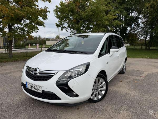 Balts Opel Zafira Tourer 2014 Kauņa, ar dzinēja tilpumu 1.96 L un nobraukumu 287 tūkst. km par 5350 €, foto 5 vietnē AUTOMOTO.COM.LV