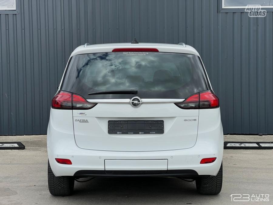 Белый Опель Zafira Tourer 2015 в Таураге, объемом двигателя 2.00 л и пробегом 261 тыс. км за 5700 €, фото 12 на AUTOMOTO.COM.LV