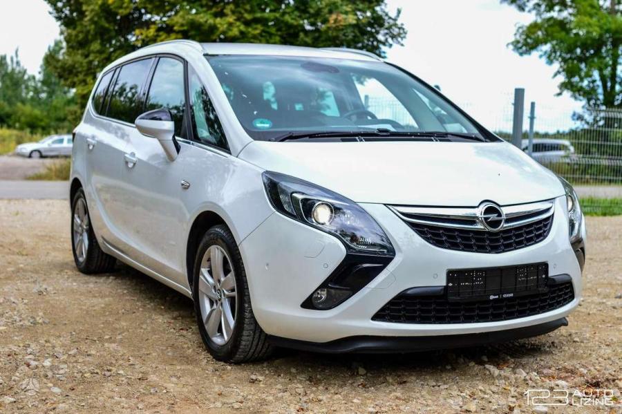Белый Опель Zafira Tourer 2015 в Кретинга, объемом двигателя 1.60 л и пробегом 260 тыс. км за 6150 €, фото 5 на AUTOMOTO.COM.LV