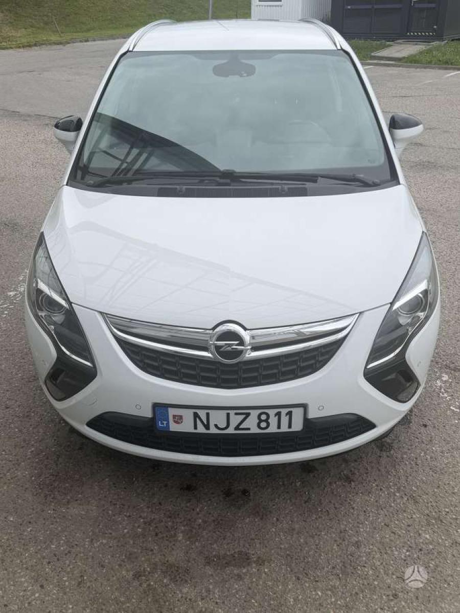 Balts Opel Zafira Tourer 2015 Jonava, ar dzinēja tilpumu 1.60 L un nobraukumu 250 tūkst. km par 4250 €, foto 8 vietnē AUTOMOTO.COM.LV