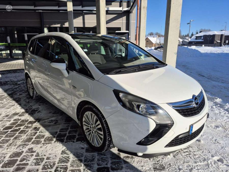 Balts Opel Zafira Tourer 2016 Raseiniai, ar dzinēja tilpumu 1.60 L un nobraukumu 230 tūkst. km par 5699 €, foto 7 vietnē AUTOMOTO.COM.LV