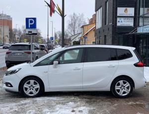 White Opel Zafira Tourer 2017 in Marijampole, with an engine capacity of 1.96 L and mileage of 277 thousand km for 8650 €, photo 13 on AUTOMOTO.COM.LV