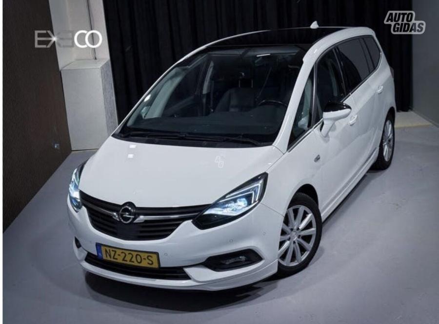 White Opel Zafira Tourer 2017 in Kaunas, with an engine capacity of 2.00 L and mileage of 275 thousand km for 7750 €, photo 7 on AUTOMOTO.COM.LV
