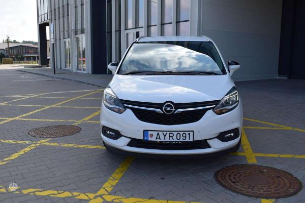 Balts Opel Zafira Tourer 2017 Viļņa, ar dzinēja tilpumu 1.60 L un nobraukumu 213 tūkst. km par 6300 €, foto 2 vietnē AUTOMOTO.COM.LV