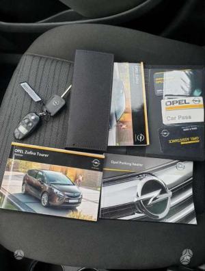 Balts Opel Zafira Tourer 2017 Kauņa, ar dzinēja tilpumu 2.00 L un nobraukumu 135 tūkst. km par 7000 €, foto 19 vietnē AUTOMOTO.COM.LV