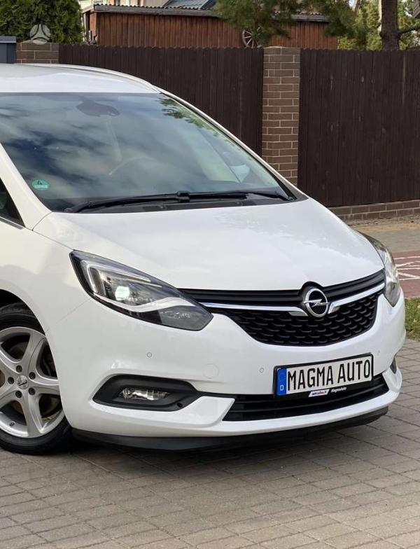 Balts Opel Zafira Tourer 2017 Marijampole, ar dzinēja tilpumu 1.96 L un nobraukumu 287 tūkst. km par 7650 €, foto 10 vietnē AUTOMOTO.COM.LV