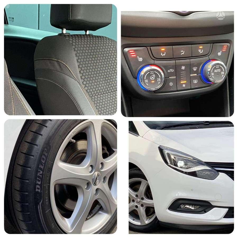 White Opel Zafira Tourer 2017 in Marijampole, with an engine capacity of 1.96 L and mileage of 287 thousand km for 7650 €, photo 36 on AUTOMOTO.COM.LV