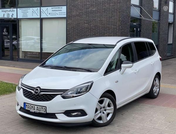 Balts Opel Zafira Tourer 2017 Marijampole, ar dzinēja tilpumu 1.96 L un nobraukumu 177 tūkst. km par 7499 €, foto 6 vietnē AUTOMOTO.COM.LV