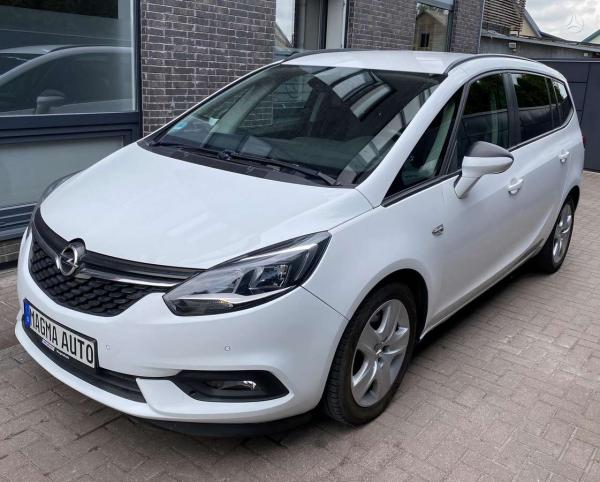 Balts Opel Zafira Tourer 2017 Marijampole, ar dzinēja tilpumu 1.96 L un nobraukumu 177 tūkst. km par 7499 €, foto 7 vietnē AUTOMOTO.COM.LV