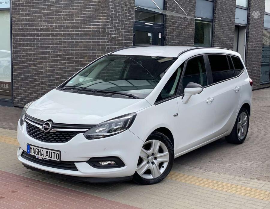 Balts Opel Zafira Tourer 2017 Marijampole, ar dzinēja tilpumu 1.96 L un nobraukumu 177 tūkst. km par 7499 €, foto 11 vietnē AUTOMOTO.COM.LV