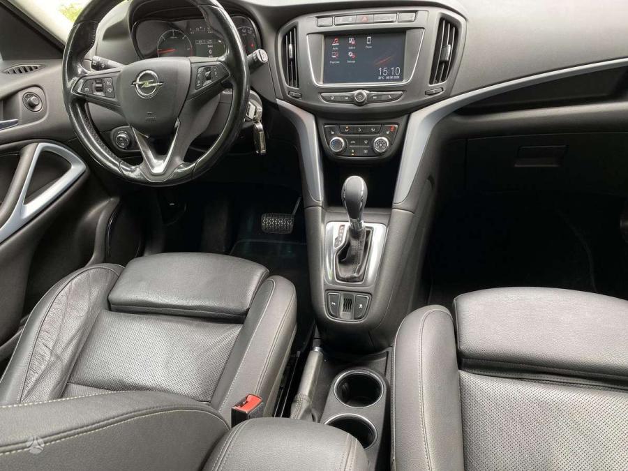 Balts Opel Zafira Tourer 2017 Marijampole, ar dzinēja tilpumu 1.96 L un nobraukumu 177 tūkst. km par 7499 €, foto 31 vietnē AUTOMOTO.COM.LV