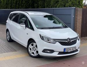 Белый Опель Zafira Tourer 2017 в Мариямполе, объемом двигателя 1.96 л и пробегом 177 тыс. км за 7750 €, фото 3 на AUTOMOTO.COM.LV