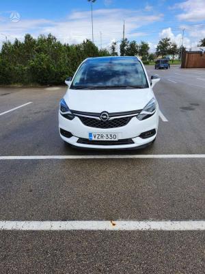 Balts Opel Zafira Tourer 2018 Šauļi, ar dzinēja tilpumu 1.60 L un nobraukumu 217 tūkst. km par 7630 €, foto  vietnē AUTOMOTO.COM.LV