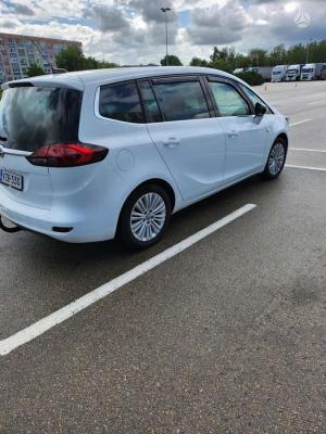 Balts Opel Zafira Tourer 2018 Šauļi, ar dzinēja tilpumu 1.60 L un nobraukumu 217 tūkst. km par 7630 €, foto 3 vietnē AUTOMOTO.COM.LV