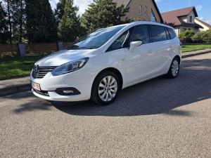Balts Opel Zafira Tourer 2019 Marijampole, ar dzinēja tilpumu 1.60 L un nobraukumu 168 tūkst. km par 7990 €, foto 4 vietnē AUTOMOTO.COM.LV