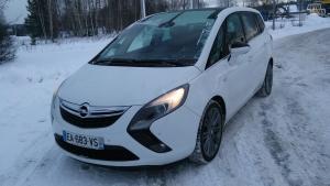Balts Opel Zafira Tourer 2016 Tauragė, ar dzinēja tilpumu 1.60 L un nobraukumu 172 tūkst. km par 5700 €, foto 2 vietnē AUTOMOTO.COM.LV