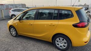 Yellow Opel Zafira Tourer 2016 in Marijampole, with an engine capacity of 1.60 L and mileage of 253 thousand km for 5350 €, photo 11 on AUTOMOTO.COM.LV