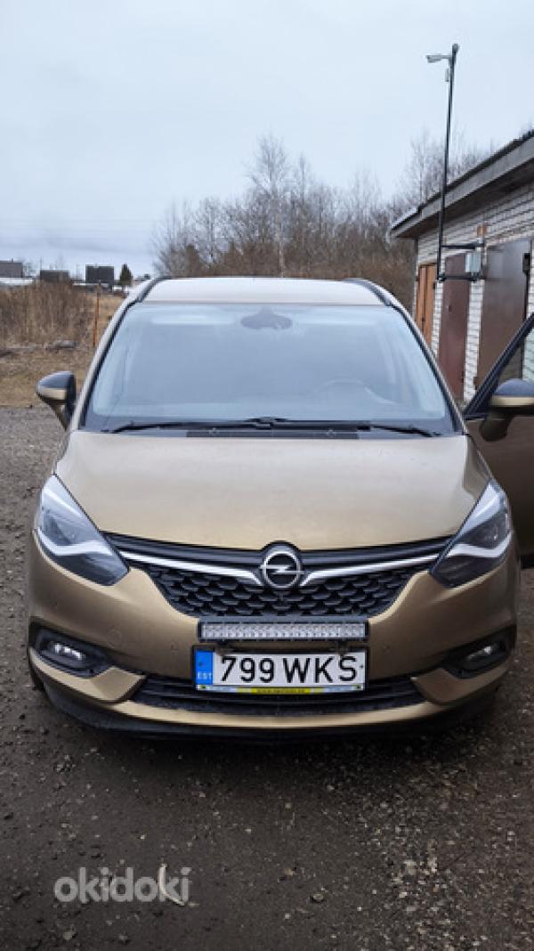 Желтый Опель Zafira Tourer 2019 в Силламяэ, объемом двигателя 1.60 л и пробегом 190 тыс. км за 8700 €, фото 5 на AUTOMOTO.COM.LV