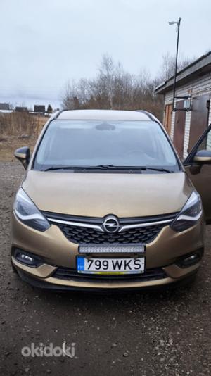 Желтый Опель Zafira Tourer 2019 в Силламяэ, объемом двигателя 1.60 л и пробегом 190 тыс. км за 8700 €, фото 5 на AUTOMOTO.COM.LV