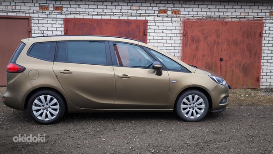 Желтый Опель Zafira Tourer 2019 в Силламяэ, объемом двигателя 1.60 л и пробегом 190 тыс. км за 8700 €, фото 6 на AUTOMOTO.COM.LV