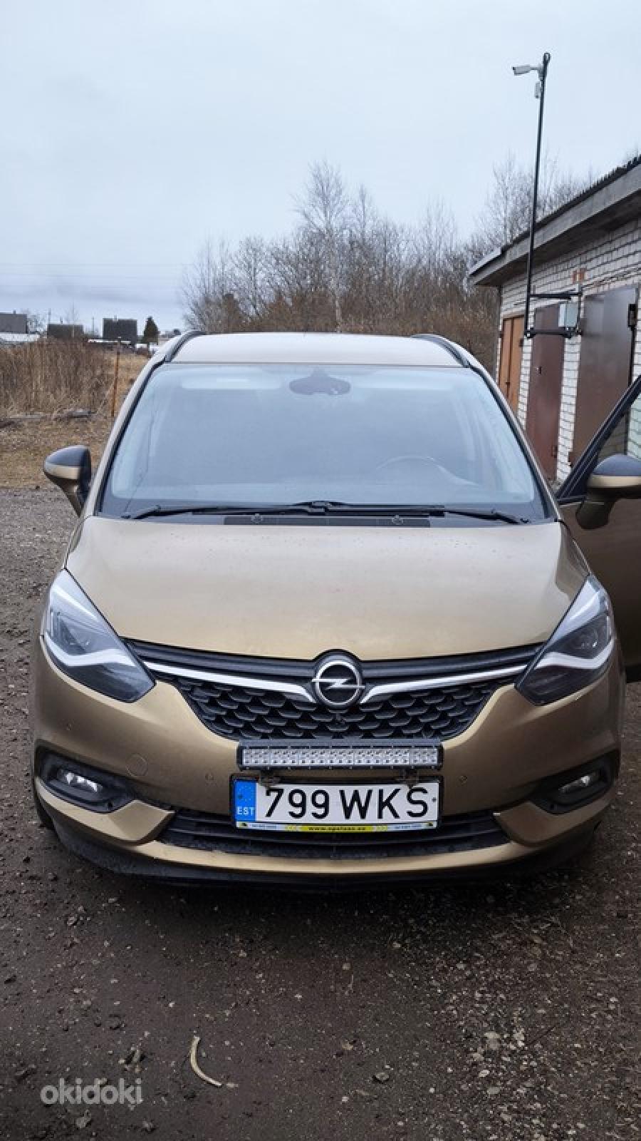 Желтый Опель Zafira Tourer 2019 в Силламяэ, объемом двигателя 1.60 л и пробегом 190 тыс. км за 8700 €, фото 13 на AUTOMOTO.COM.LV
