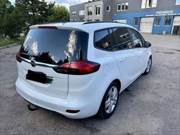 Balts Opel Zafira 2013 Kauņa, ar dzinēja tilpumu 1.96 L un nobraukumu 345 tūkst. km par 2500 €, foto 1 vietnē AUTOMOTO.COM.LV
