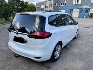 White Opel Zafira 2013 in Kaunas, with an engine capacity of 1.96 L and mileage of 345 thousand km for 2500 €, photo  on AUTOMOTO.COM.LV