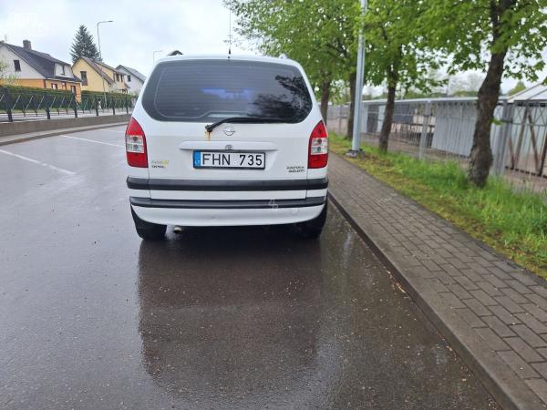 White Opel Zafira 2005 in Telschi, with an engine capacity of 2.00 L and mileage of 233 thousand km for 400 €, photo 6 on AUTOMOTO.COM.LV