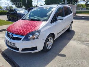 Balts Opel Zafira 2007 Ogre, ar dzinēja tilpumu 1.90 L un nobraukumu 311 tūkst. km par 2300 €, foto 3 vietnē AUTOMOTO.COM.LV
