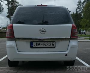 Белый Опель Зафира 2008 в Рига, объемом двигателя 1.90 л и пробегом 276 тыс. км за 750 €, фото 4 на AUTOMOTO.COM.LV