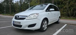 Белый Опель Зафира 2008 в Рига, объемом двигателя 1.90 л и пробегом 276 тыс. км за 750 €, фото 9 на AUTOMOTO.COM.LV