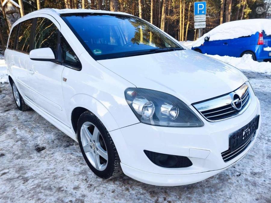 Balts Opel Zafira 2009 Utena, ar dzinēja tilpumu 1.80 L un nobraukumu 245 tūkst. km par 2750 €, foto 28 vietnē AUTOMOTO.COM.LV