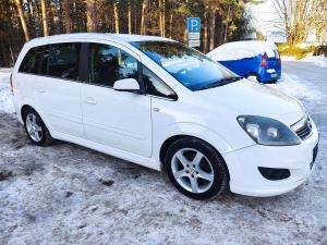 White Opel Zafira 2009 in Utena, with an engine capacity of 1.80 L and mileage of 245 thousand km for 2700 €, photo 30 on AUTOMOTO.COM.LV
