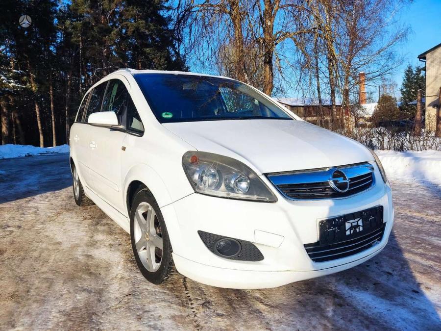 Balts Opel Zafira 2009 Utena, ar dzinēja tilpumu 1.80 L un nobraukumu 245 tūkst. km par 2750 €, foto 18 vietnē AUTOMOTO.COM.LV