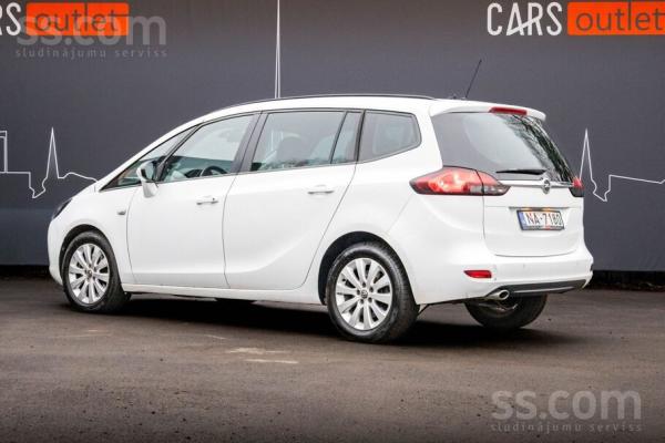 Balts Opel Zafira 2012 Rīga, ar dzinēja tilpumu 2.00 L un nobraukumu 212 tūkst. km par 5990 €, foto 6 vietnē AUTOMOTO.COM.LV