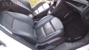 White Opel Zafira 2012 in Jekabpils, with an engine capacity of 2.00 L and mileage of 259 thousand km for 5500 €, photo 12 on AUTOMOTO.COM.LV