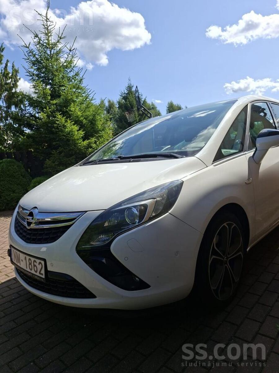Balts Opel Zafira 2012 Rīga, ar dzinēja tilpumu 2.00 L un nobraukumu 268 tūkst. km par 4200 €, foto 6 vietnē AUTOMOTO.COM.LV