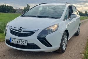 Balts Opel Zafira 2012 Marijampole, ar dzinēja tilpumu 2.00 L un nobraukumu 222 tūkst. km par 3350 €, foto 5 vietnē AUTOMOTO.COM.LV