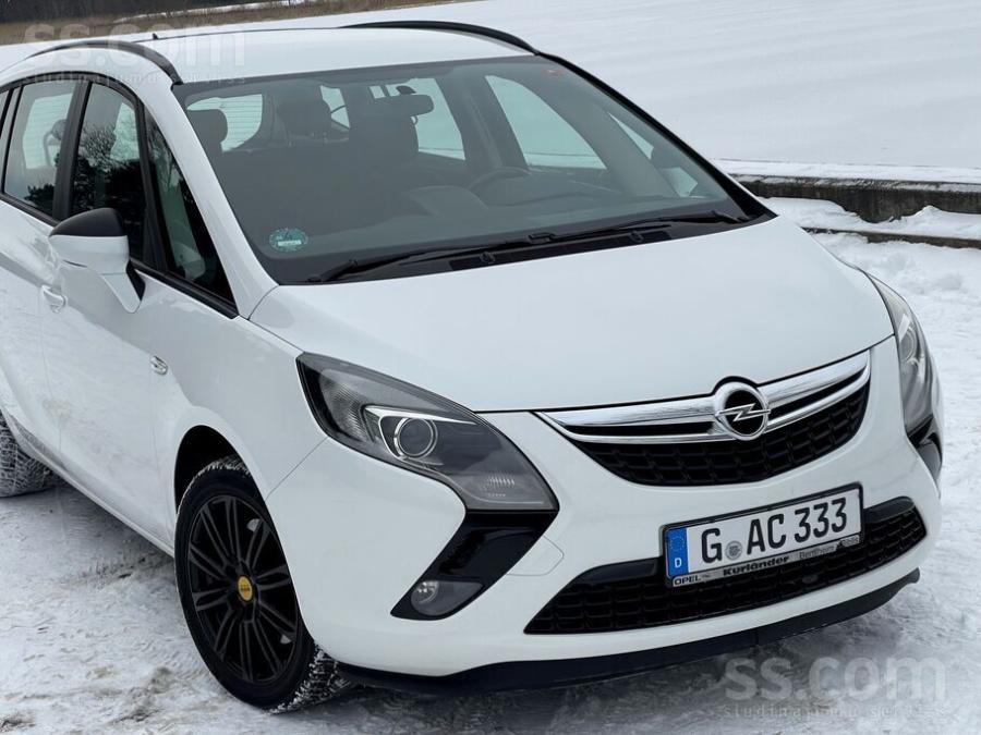 Balts Opel Zafira 2013 Jūrmala, ar dzinēja tilpumu 2.00 L un nobraukumu 0 tūkst. km par 5450 €, foto 11 vietnē AUTOMOTO.COM.LV